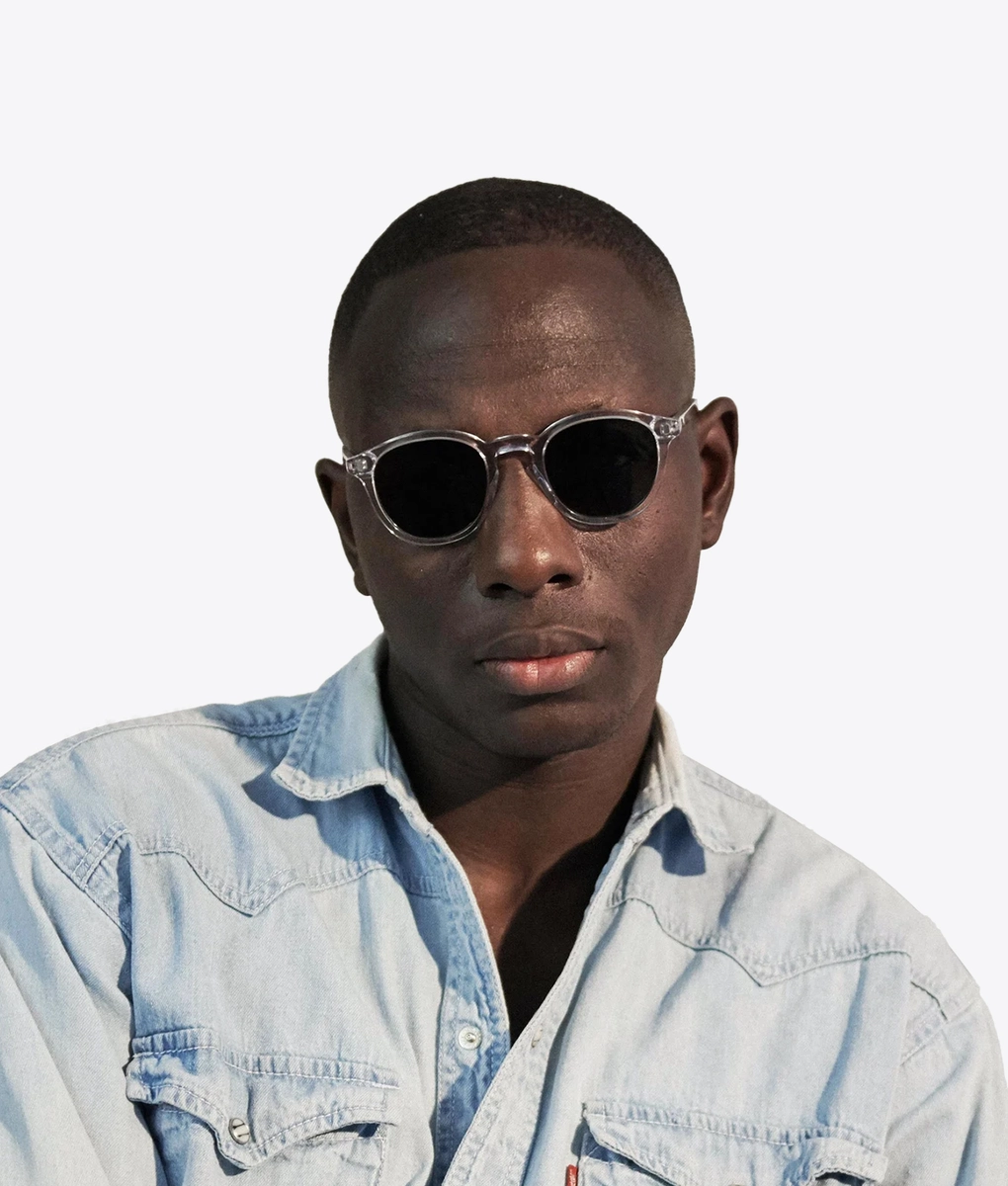 Monokel Eyewear - MONOKEL EYEWEAR NELSON SOLID LENS SUNGLASSES GREEN l ...