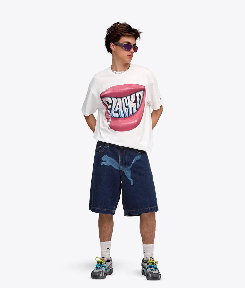 Puma - X A$AP ROCKY FLACKO SMILE TEE - VegNonVeg