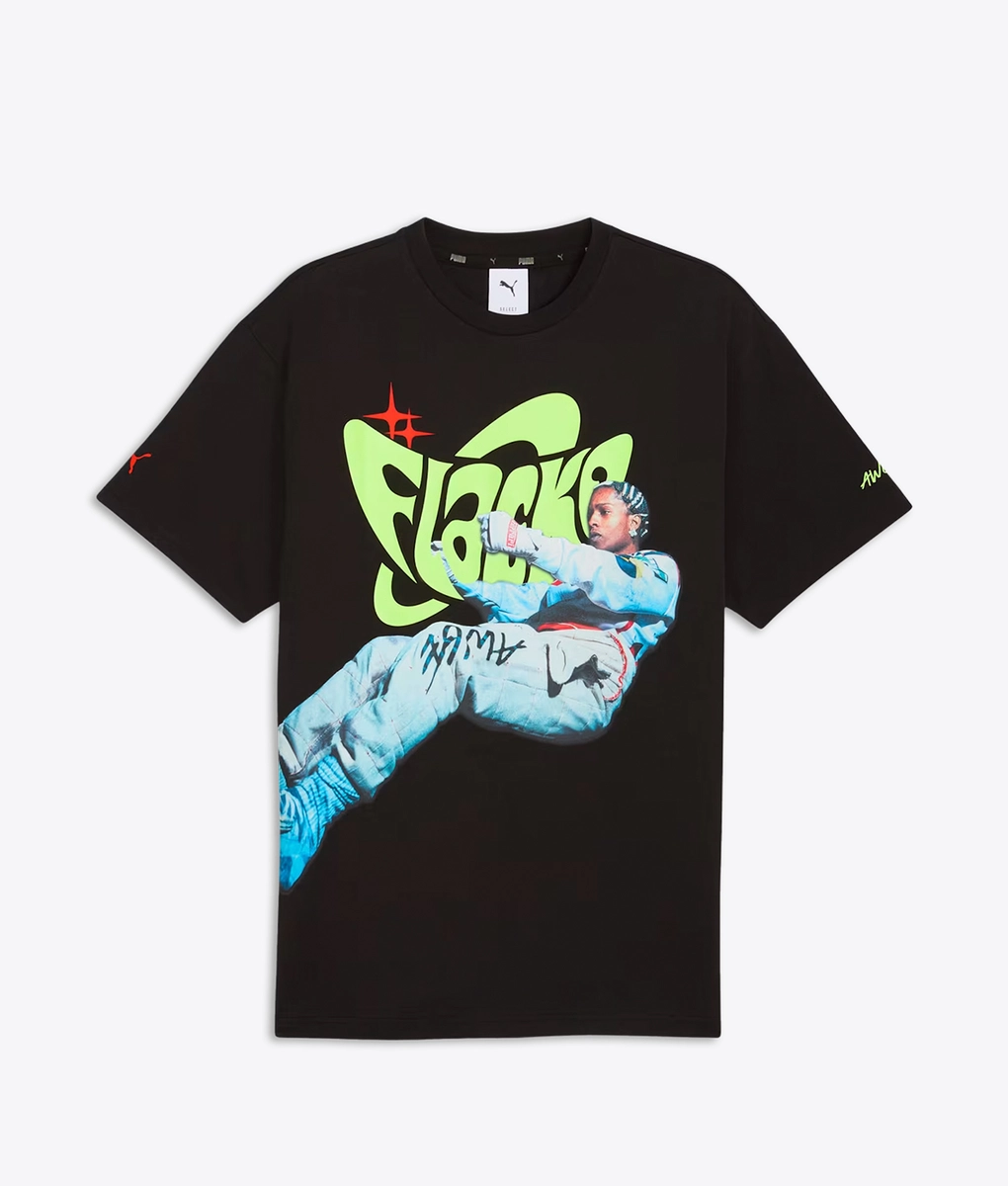 Puma - PUMA X A$AP ROCKY FLACKO DRIVE TEE PUMA BLACK l Buy Men's Tee ...