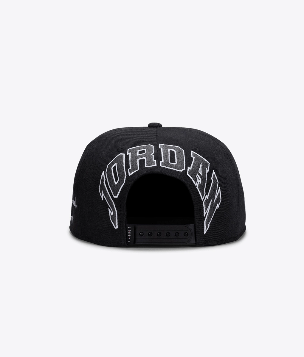 Jordan - Jordan Pro Brooklyn Flat Bill Structured Cap Black/Anthracite ...