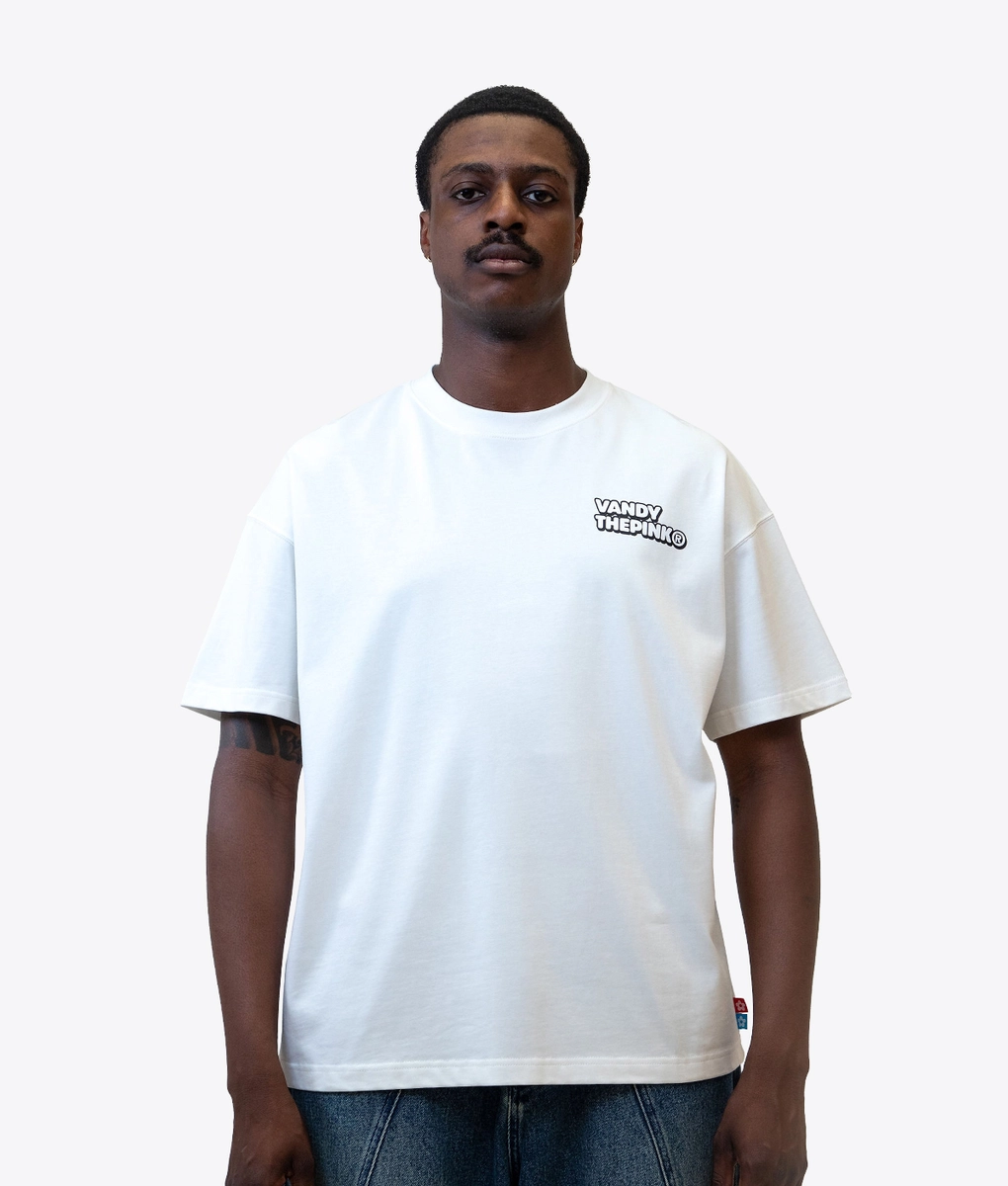 Vandy The Pink - Vandy The Pink Vandy Friends Graphic T-Shirt White ...
