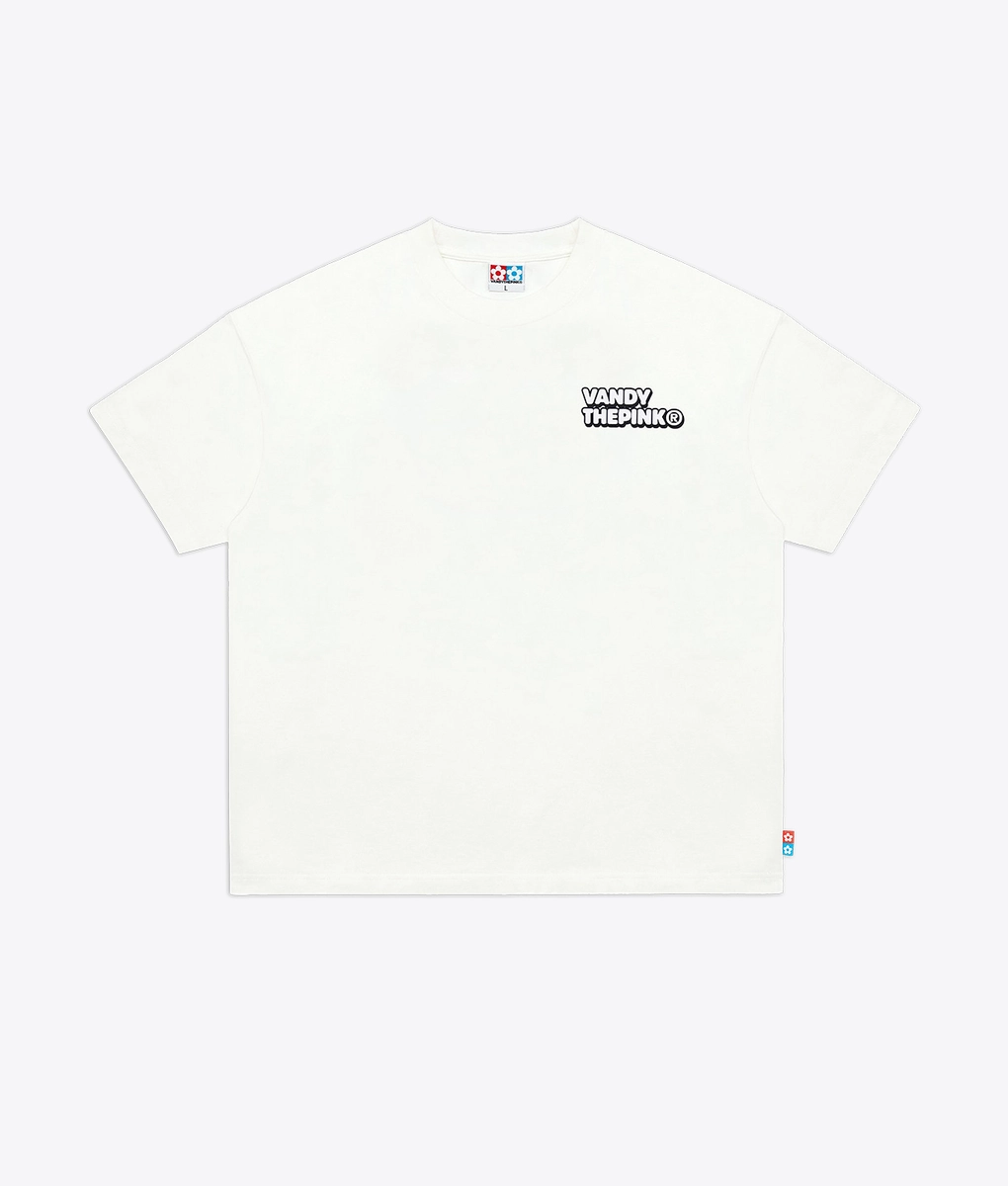 Vandy The Pink - Vandy The Pink Vandy Friends Graphic T-Shirt White ...