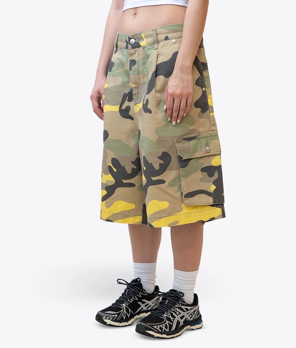 Vandy The Pink - Vandy The Pink Camo Cargo Short Yellow Camo | Buy Men ...