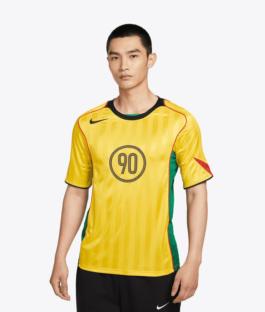 Nike - Nike Dri-Fit T90 Energy Jersey Tour Yellow/Black-Sport Red-Black ...