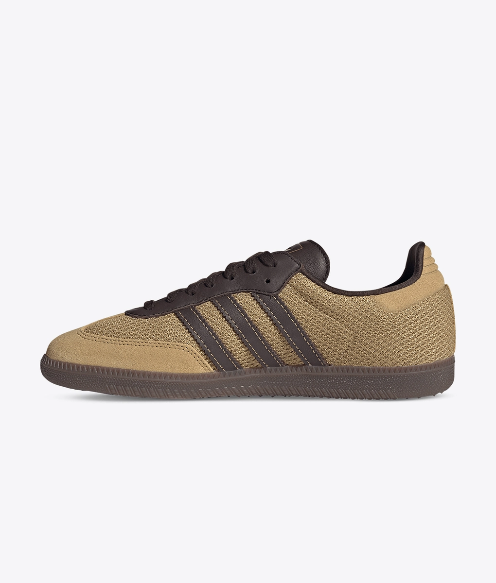 Adidas Originals - Adidas Originals Samba OG Golden Beige/Dark Brown ...