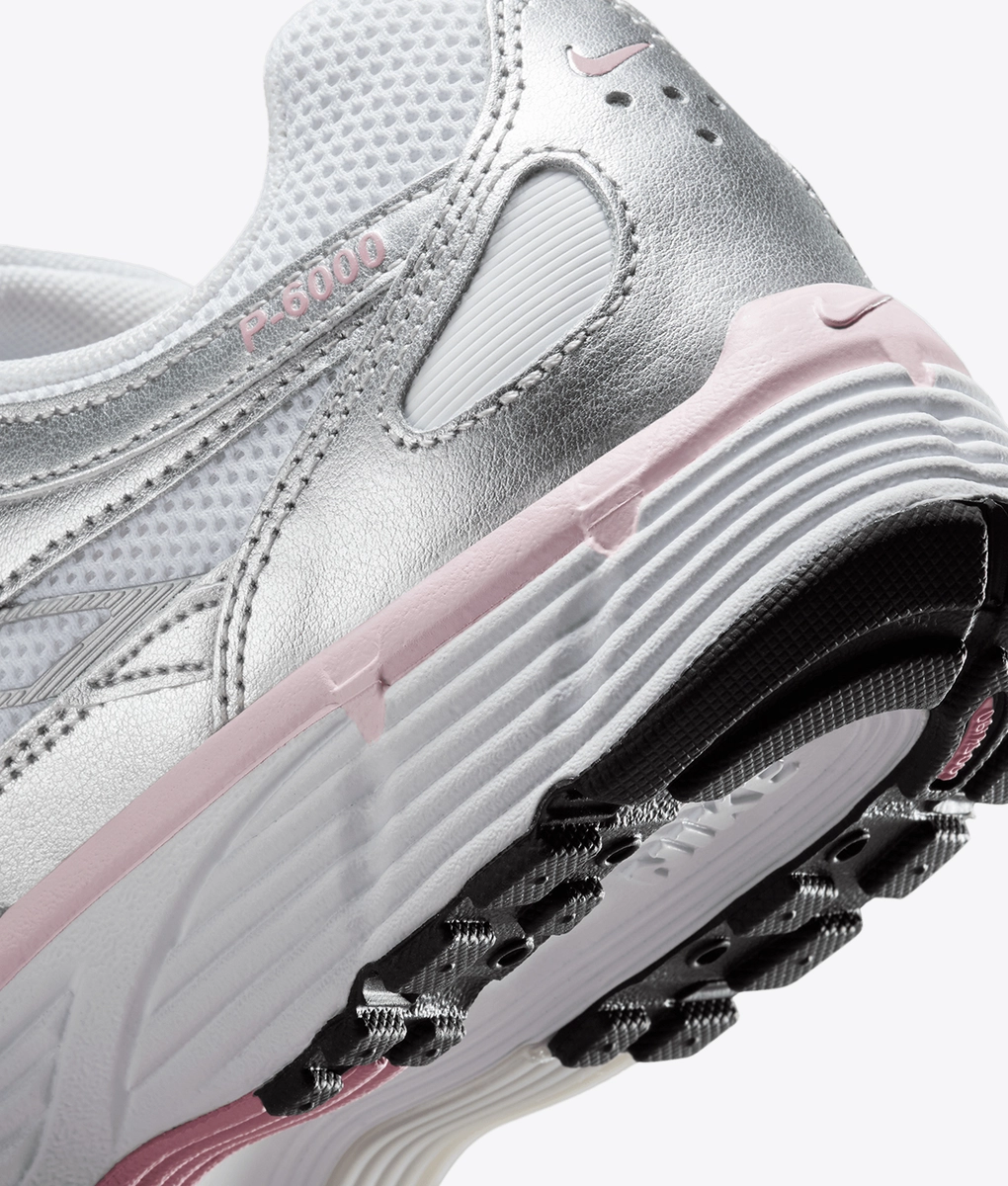 Nike - Nike P-6000 White/Metallic Silver-EleMen'stal Pink | Buy Women's ...