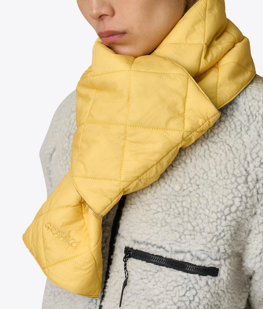 Gramicci - Gramicci Thermal Insulation Quilted Scarf Sandstone | Buy ...