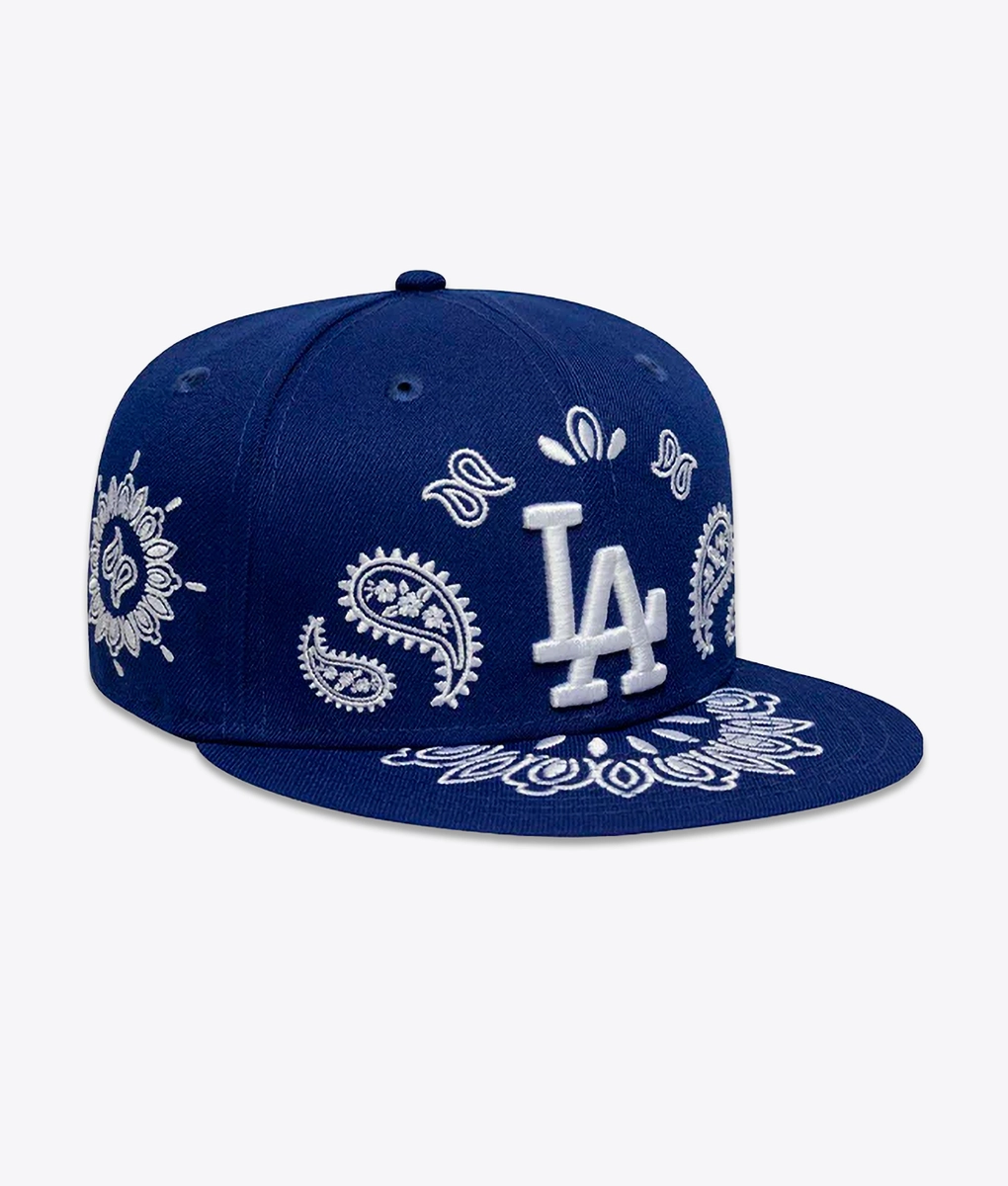 New Era - New Era 59Fifty Paisley Print Los Angeles Dodgers Fitted Cap ...