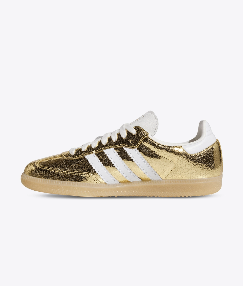 Adidas Originals - Adidas Originals Samba Og Gold Metallic/White-Core ...