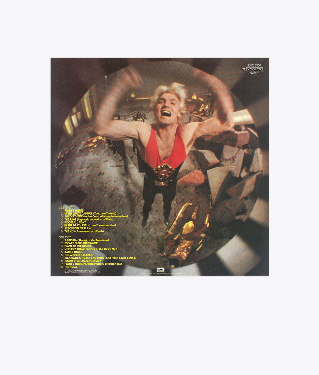 Universal - FLASH GORDON- QUEEN - VegNonVeg
