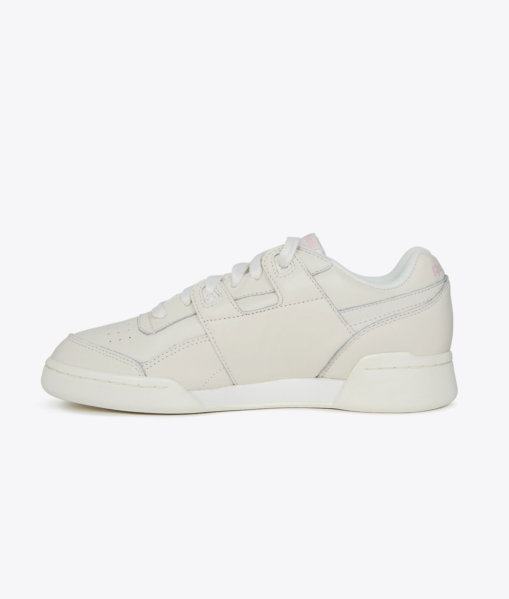 REEBOK - WORKOUT PLUS 'white/practical pink' - VegNonVeg