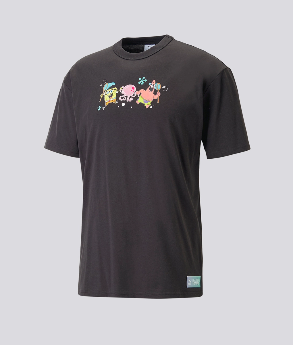 Puma - Puma X Spongebob Graphic Tee - VegNonVeg