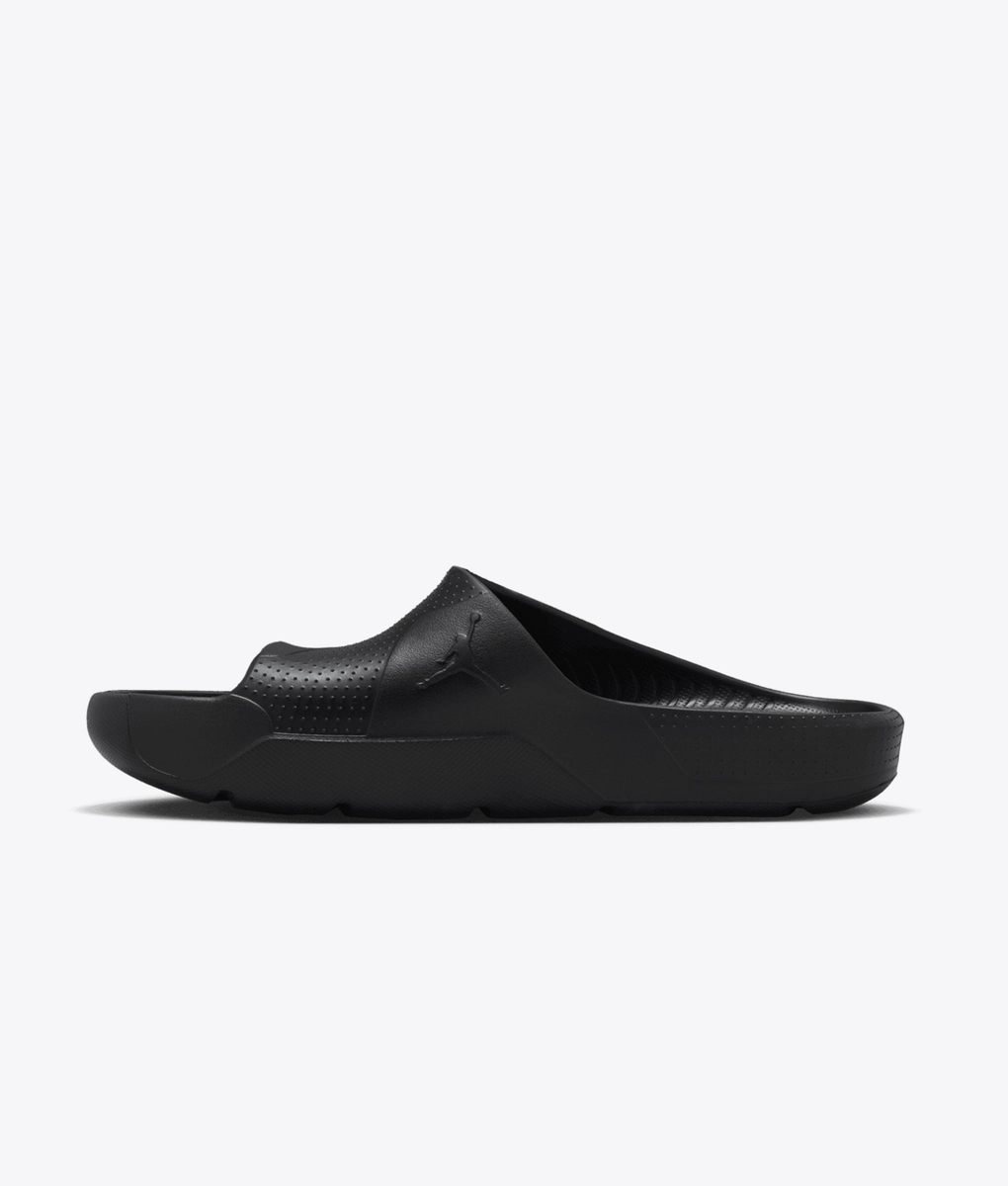 Jordan - JORDAN POST SLIDE BLACK l Buy Men's Slides Online at VegNonVeg ...