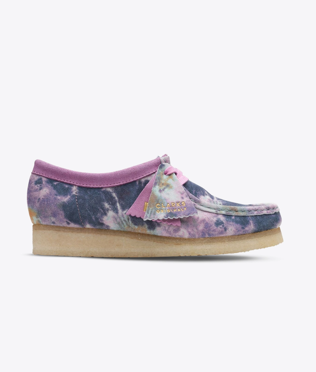 Clarks - CLARKS WALLABEE MULTICOLOR TIE DYE l BUY Women's Sneakers ...