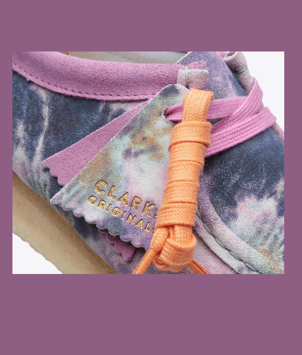 Clarks - CLARKS WALLABEE MULTICOLOR TIE DYE l BUY Women's Sneakers ...