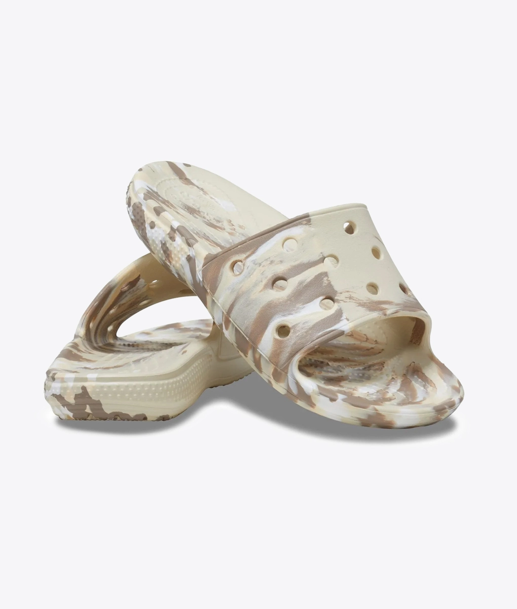 Crocs - Echo Marbled Slide - VegNonVeg