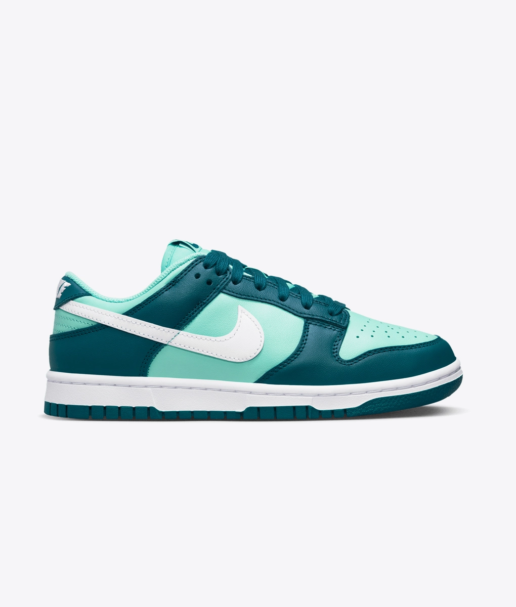 Nike - Buy NIKE DUNK LOW 'GEODE TEAL/WHITE-EMERALD RISE' - VegNonVeg