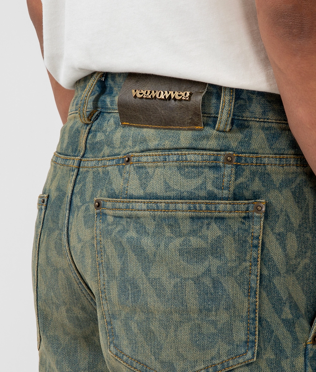 VegNonVeg - VEGNONVEG DENIM MOSS PANTS l Buy Unisex Pants Online at VegNonVeg - VegNonVeg