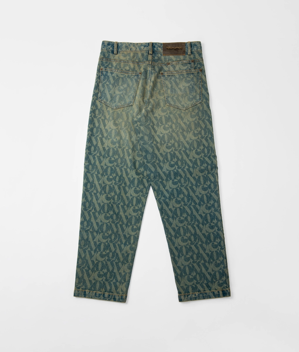 VegNonVeg - VEGNONVEG DENIM MOSS PANTS l Buy Unisex Pants Online at VegNonVeg - VegNonVeg