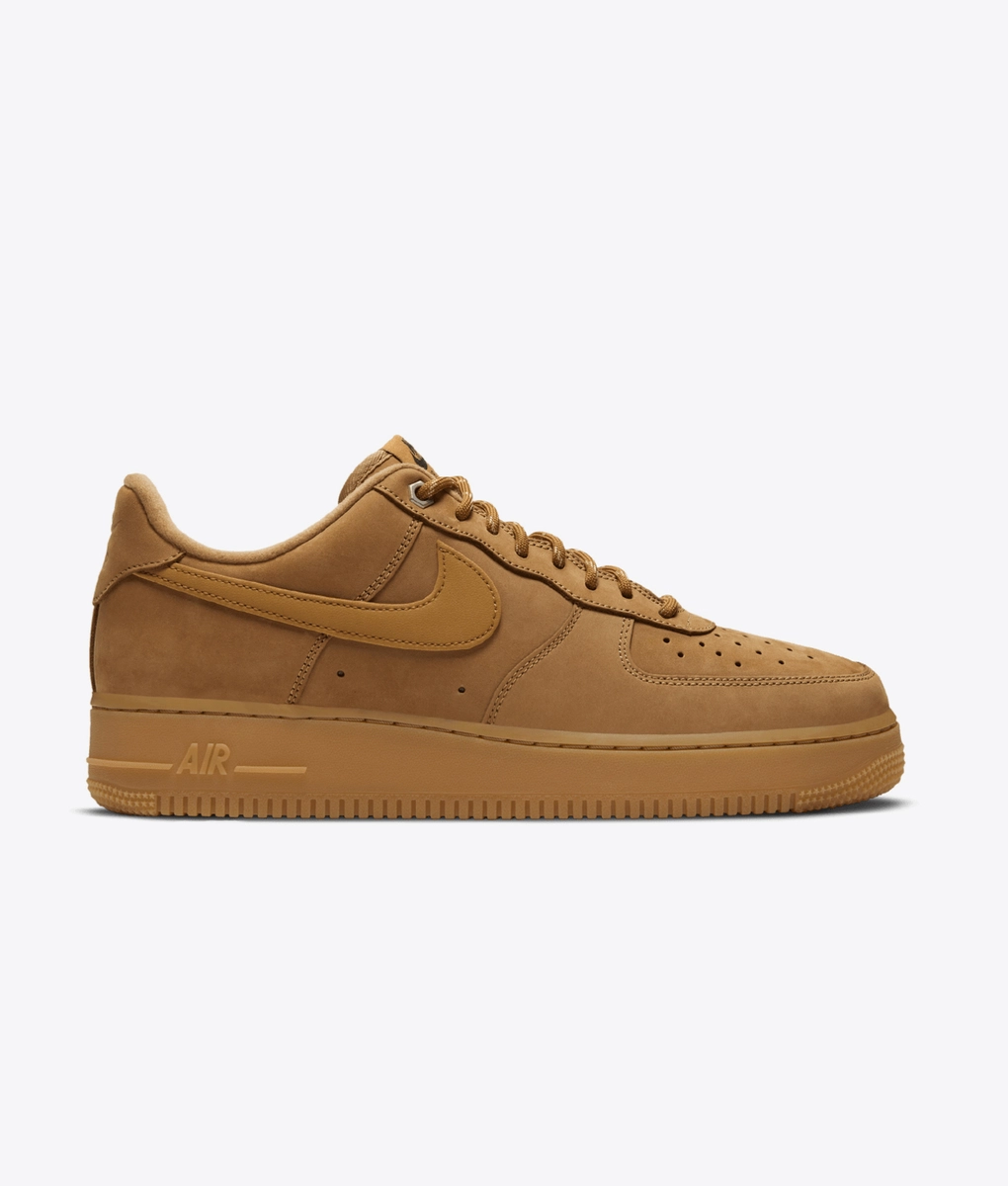 Nike - Nike Air Force 1 '07 WB Flax/Wheat-Gum Light Brown-Black | Buy ...