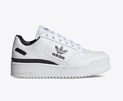 Adidas Originals - FORUM BOLD STRIPES 'CLOUD WHITE/CORE BLACK' - VegNonVeg