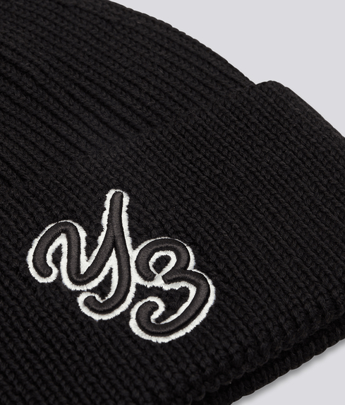 Y-3 - Y-3 BEANIE 'BLACK' - VegNonVeg