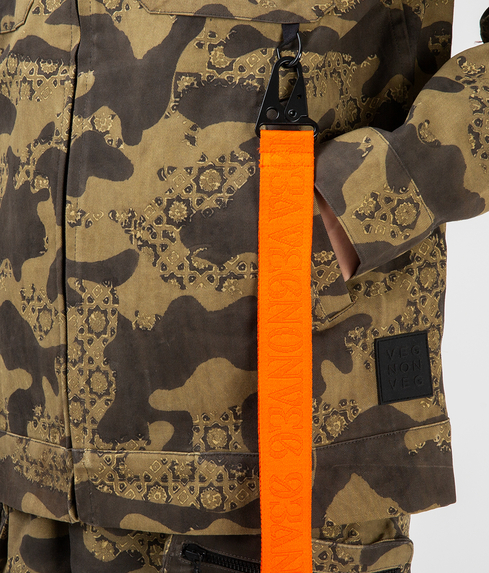 VegNonVeg - AJRAK CAMO SHACKET 'GREEN' - VegNonVeg