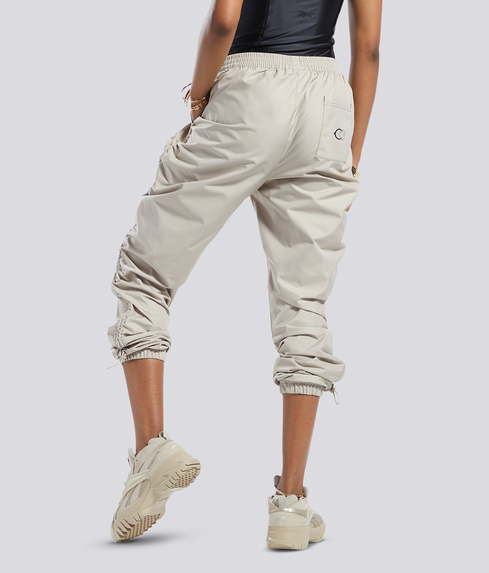 REEBOK - Cardi B Woven Pants 'MODERN BEIGE' - VegNonVeg