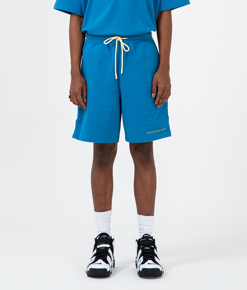 VegNonVeg - ESSENTIALS SHORT 'VALLARTA BLUE' - VegNonVeg