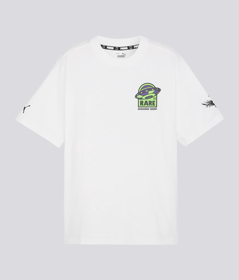 Puma - X MELO TOXIC SHORT SLEEVE TEE 'PUMA WHITE' - VegNonVeg