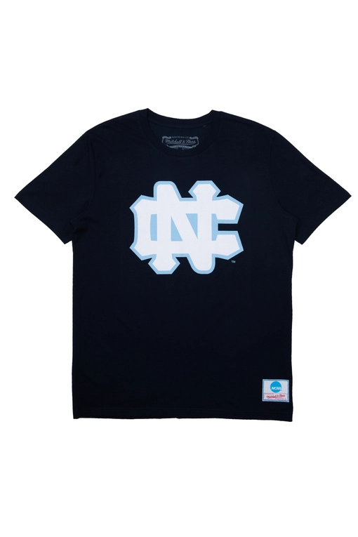 Mitchell & Ness - Ncaa Large Logo Tee North Carolina - VegNonVeg