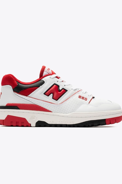 New Balance - NEW BALANCE BB550 WHITE/RED l BUY Men's Sneakers Online ...