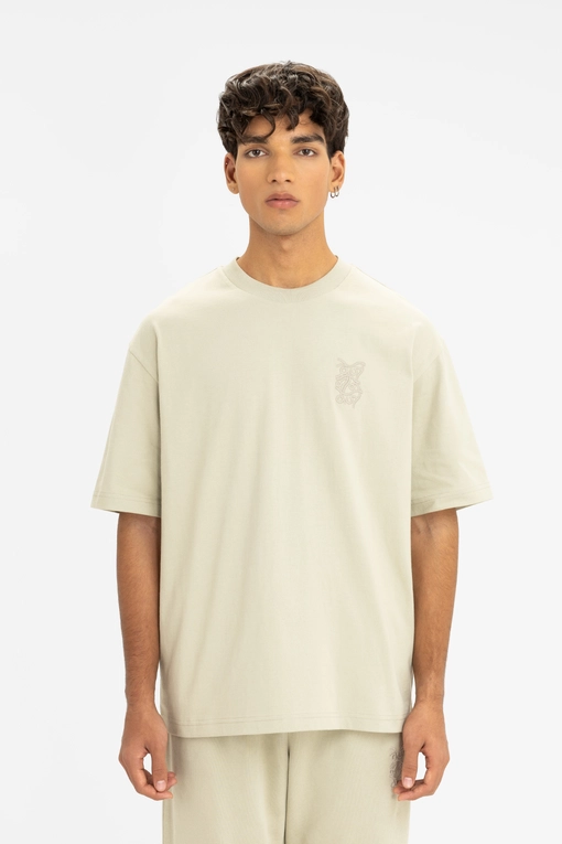 VegNonVeg - VEGNONVEG ESSENTIALS T-SHIRT ABBEY STONE l Buy Unisex T ...