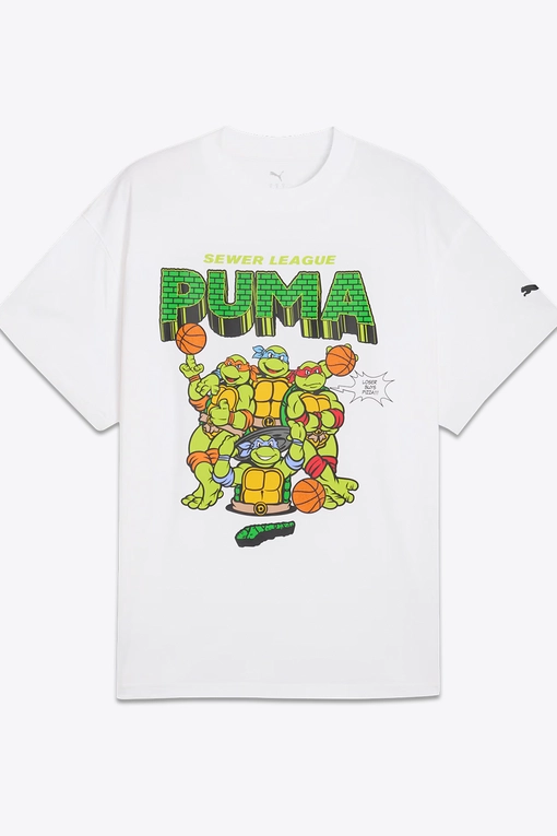 Puma - HOOPS X TMNT TEE - VegNonVeg