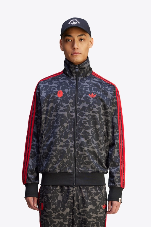 Adidas Originals - ADIDAS ORIGINALS X BAPE PRINTED TRACK TOP BLACK l ...