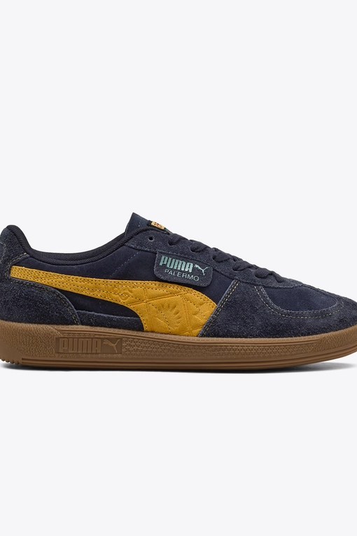 Puma - Puma Road To Unity Palermo Leather New Navy/Sunny Yellow | Buy ...
