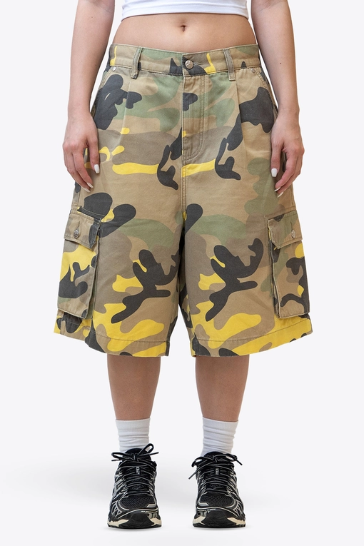 Vandy The Pink - Vandy The Pink Camo Cargo Short Yellow Camo | Buy Men ...