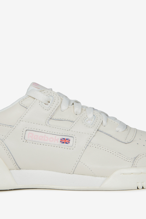 REEBOK - WORKOUT PLUS 'white/practical pink' - VegNonVeg