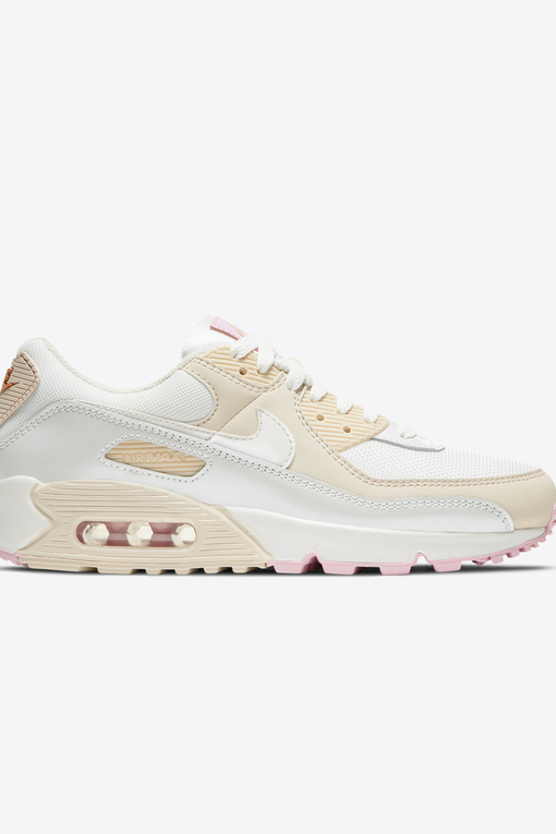 Nike - W AIR MAX 90 'SUMMIT WHITE/MTLC SUMMIT WHT' - VegNonVeg