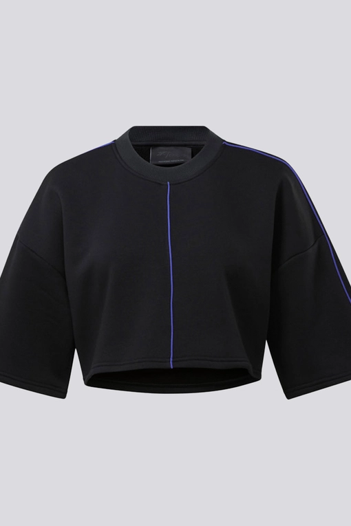 REEBOK - Cardi B Crop T-Shirt 'BLACK' - VegNonVeg