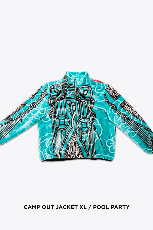 VegNonVeg - Campout Jacket - POOL PARTY - VegNonVeg