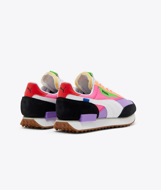 Puma - FUTURE RIDER PLAY ON 'LUMINIOUS PURPLE-FLUO PINK' - VegNonVeg