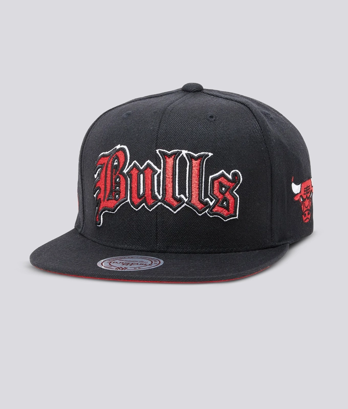 Mitchell & Ness - Nba Old English Faded Snapback - VegNonVeg