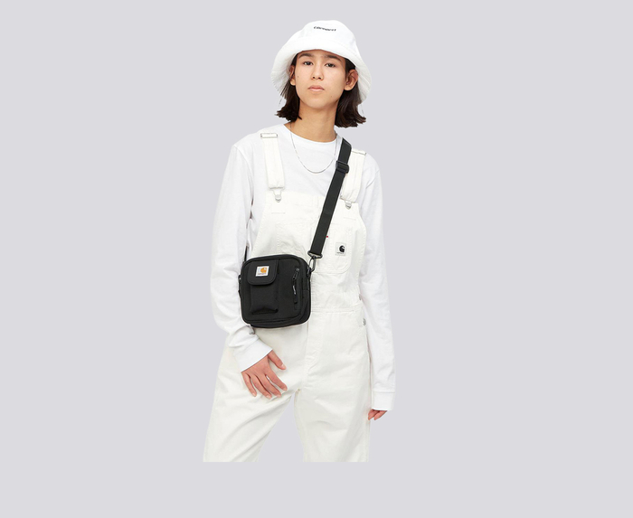 Carhartt WIP - ESSENTIALS BAG SMALL 'BLACK' - VegNonVeg