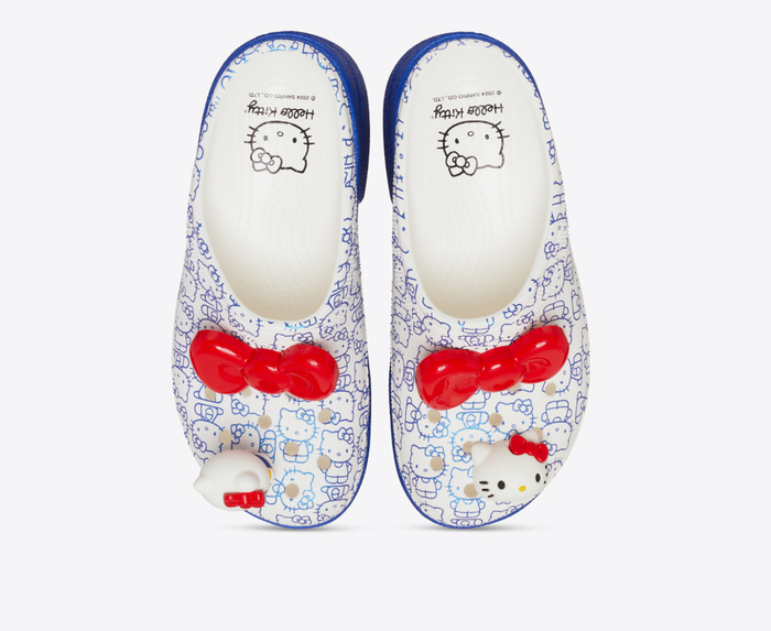 Crocs - X HELLO KITTY SIREN CLOG 'WHITE' - VegNonVeg