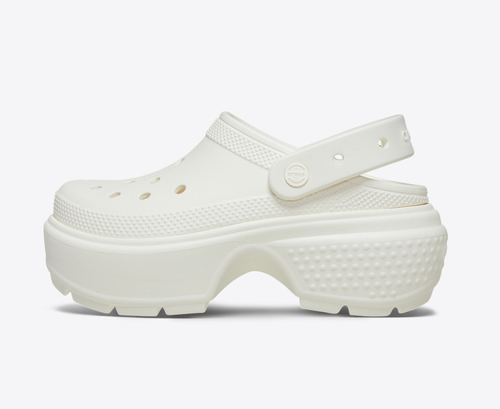 Crocs - STOMP CLOG 'CHALK' - VegNonVeg