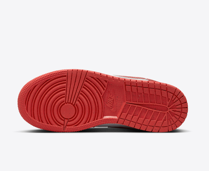 Jordan - AIR JORDAN 1 LOW SE 'WHITE/DUNE RED-LOBSTER-SAIL' - VegNonVeg