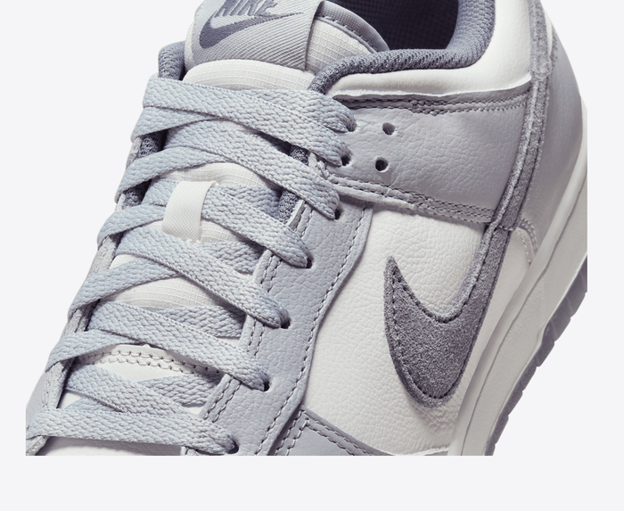 Nike - DUNK LOW RETRO SE 'WHITE/LIGHT CARBON-PLATINUM TINT' - VegNonVeg