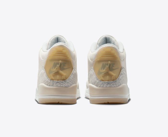 Jordan - AIR JORDAN 3 RETRO CRAFT 'IVORY/GREY MIST-CREAM' - VegNonVeg