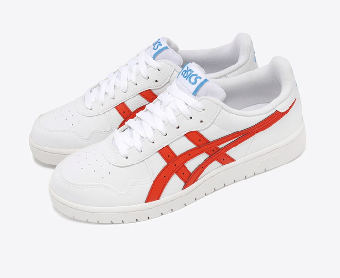 ASICS - JAPAN S 'WHITE/TRUE RED' - VegNonVeg